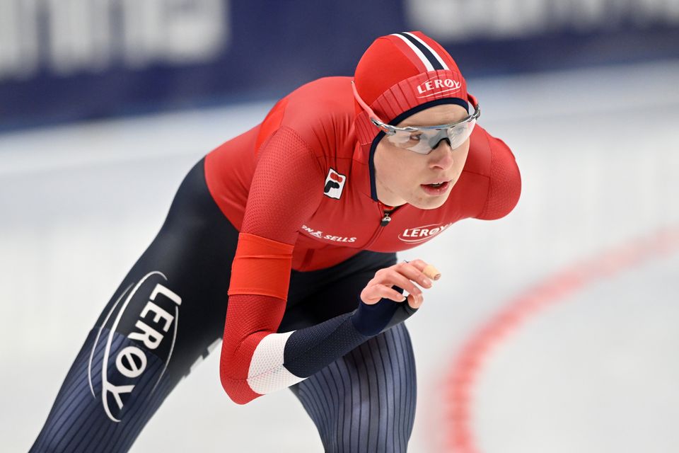 Verdenscupseier og banerekord til Wiklund | Norges Skøyteforbund