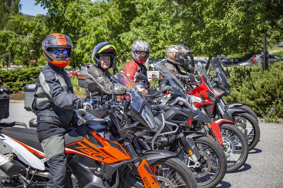 Norges største MC-arrangement i Telemark: Flotte svingete veier og ...