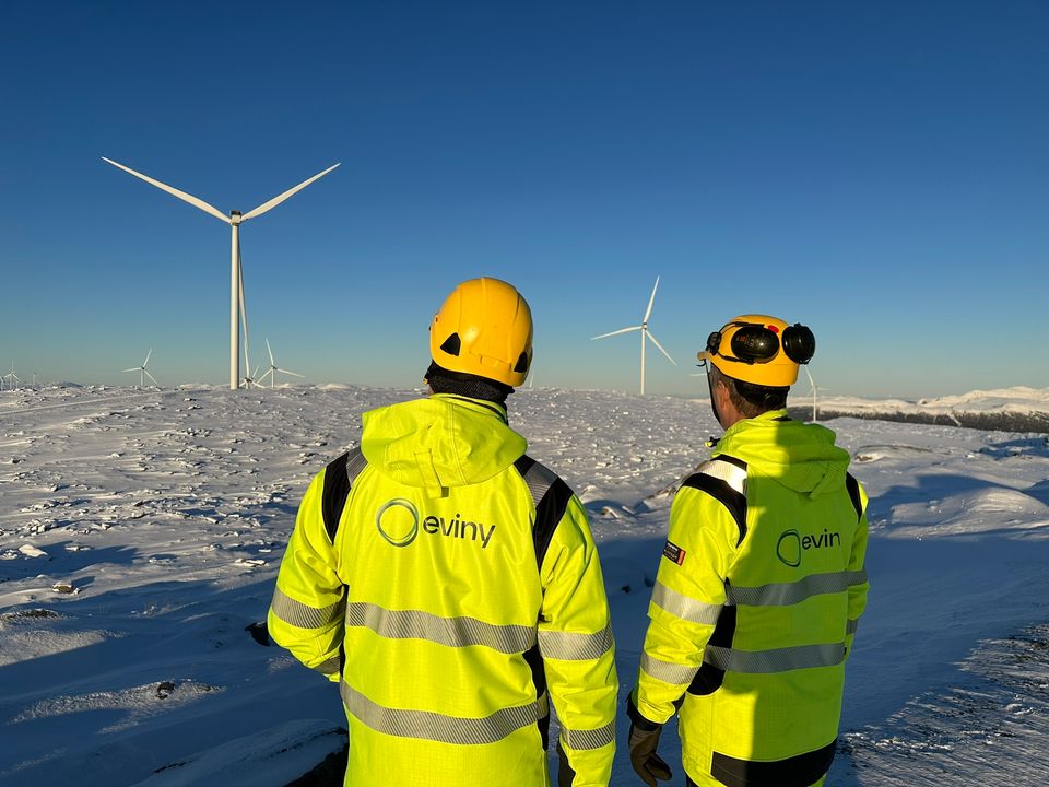 Eviny kjøper vindparkene Guleslettene og Tellenes | Eviny