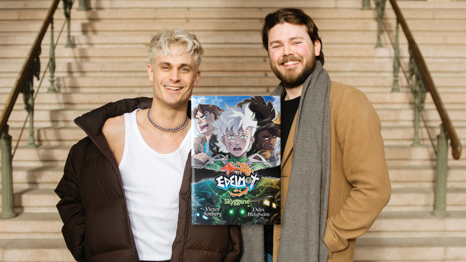 Victor Sotberg og Odin Helgheim er endelig klare med mer Edelmot! | Bonnier Norsk Forlag