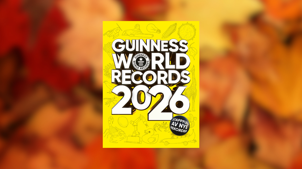 Guinness World Records 2026 er her! | Bonnier Norsk Forlag