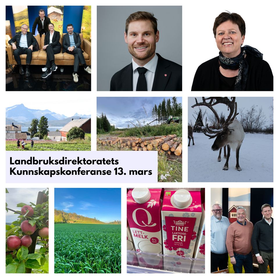 Er du opptatt av rammebetingelser for landbruk og matproduksjon? | Landbruksdirektoratet