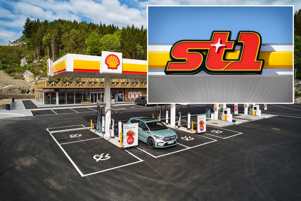 Norske Shellstasjoner blir omprofilert til St1 | St1 Norge