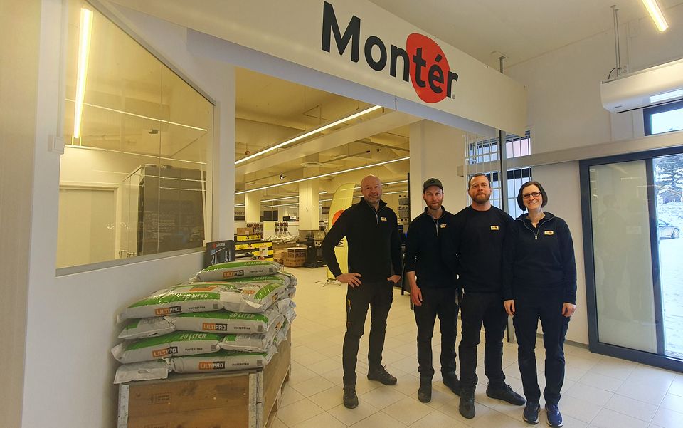 Montér åpner ny butikk på Beitostølen | Optimera