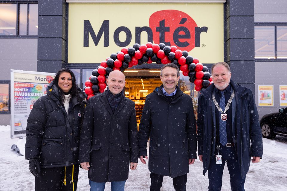 Montér åpner nytt toppmoderne byggevarehus i Haugesund | Optimera