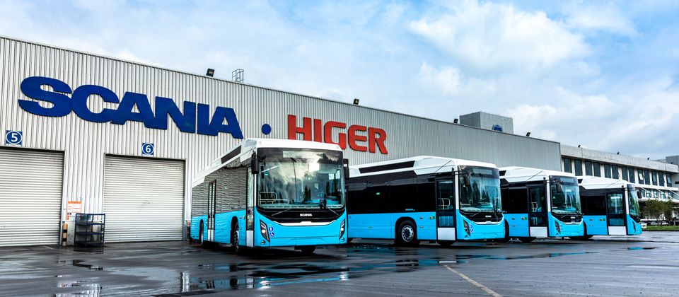 Elektriske Scania busser på vei til Norge | Norsk Scania
