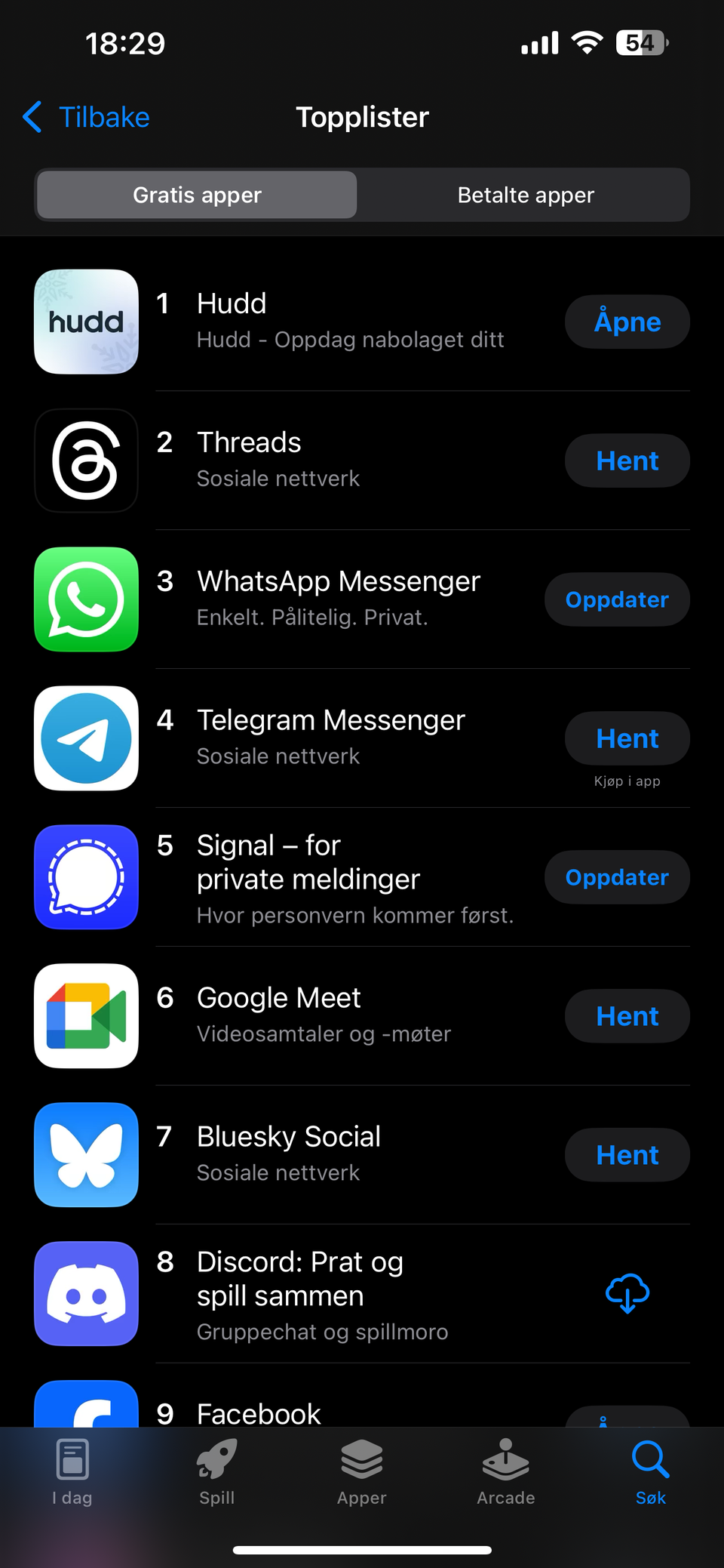 Norske Hudd topper App Store – slår de globale gigantene | Hudd