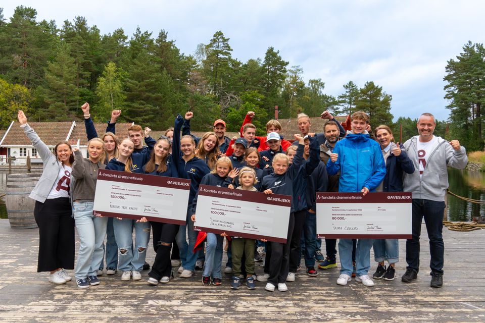 Delte ut 330.000 i Å-fondets drømmefinale | Å Strøm