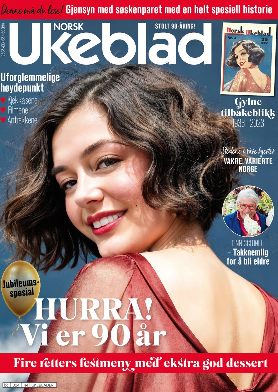 Norsk Ukeblad gjenoppliver historisk forside ved bruk av AI | Story House Egmont